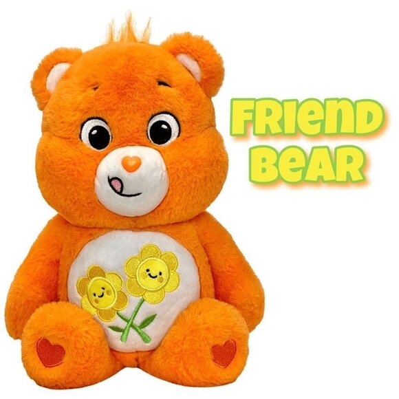 Care Bears | Toys | Care Bears Friend Bear 4 Medium Plush Soft Huggable ...